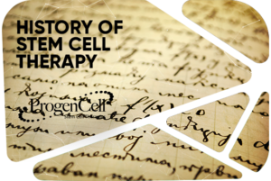 History of Stem Cell Therapy (timeline) - Progencell
